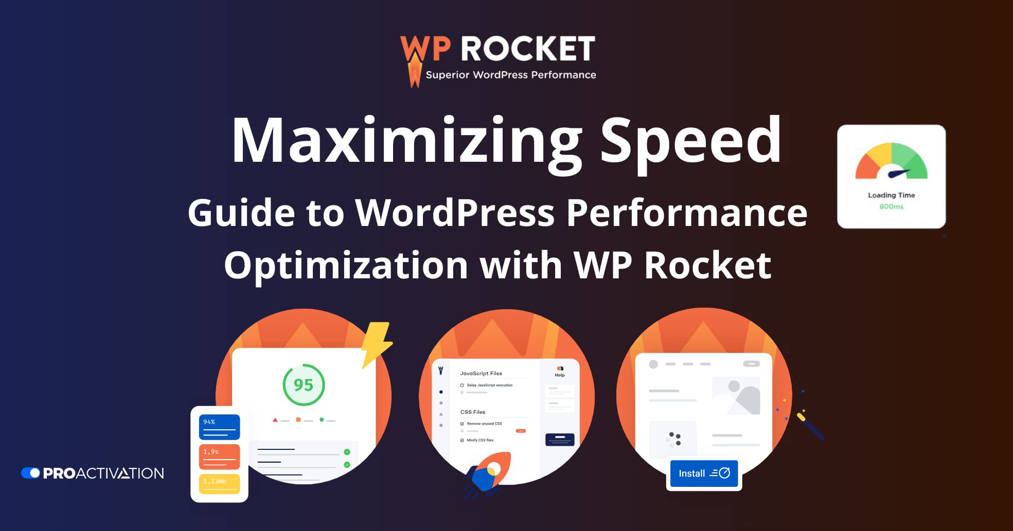 WordPress Performance Optimization Guide with WP Rocket | ProActivation